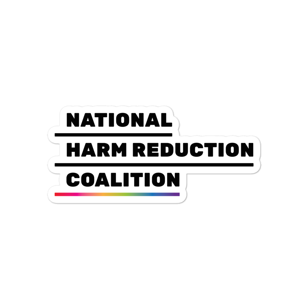 NHRC Pride Sticker - National Harm Reduction Coalition